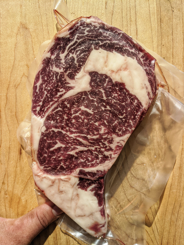 Wagyu Ribeye - American Wagyu Label – Stonyrun Farms Wagyu